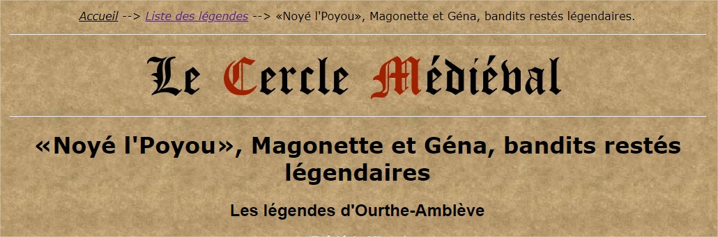 Noyé l’Pouyou et autres bandits d’Ardenne – Houff'Archive